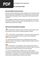 Understanding BBFC 15 Film Certification | PDF