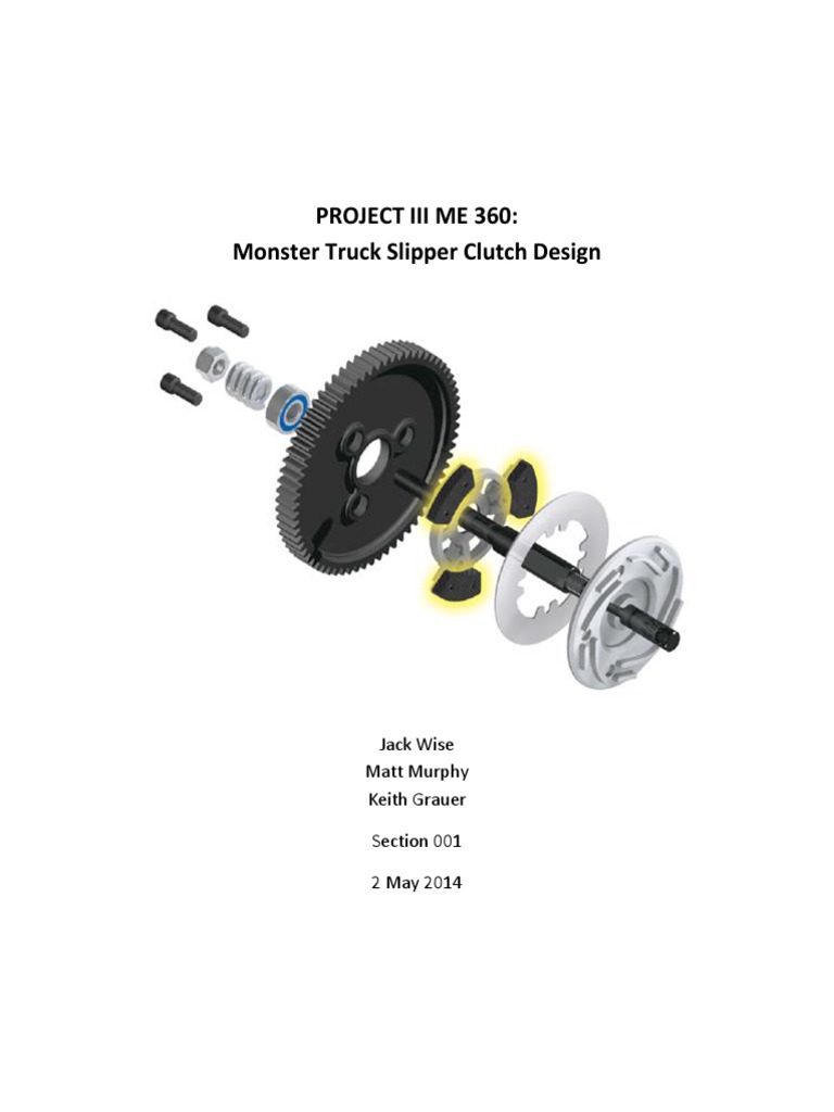 Project III Me 360 | PDF | Strength Of Materials | Gear