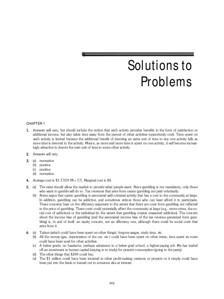 Principles of Macroeconomics 10th Edition Solution Manual | PDF ...