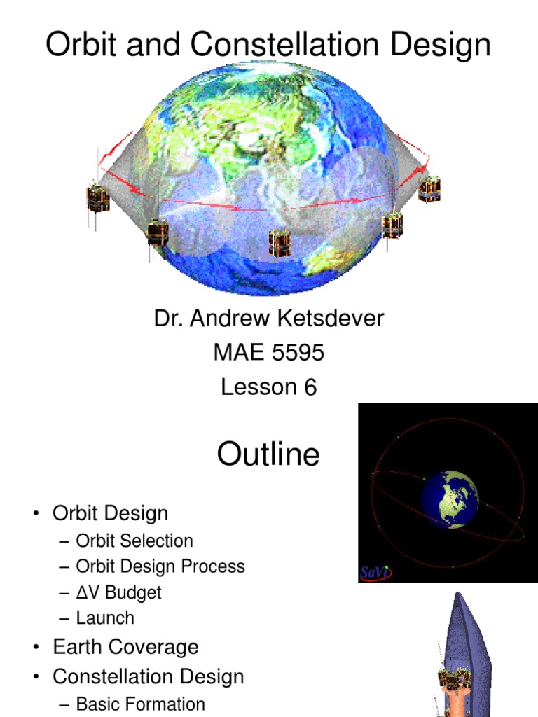 Satellite Orbit and Constellation Design | PDF | Satellite | Orbit