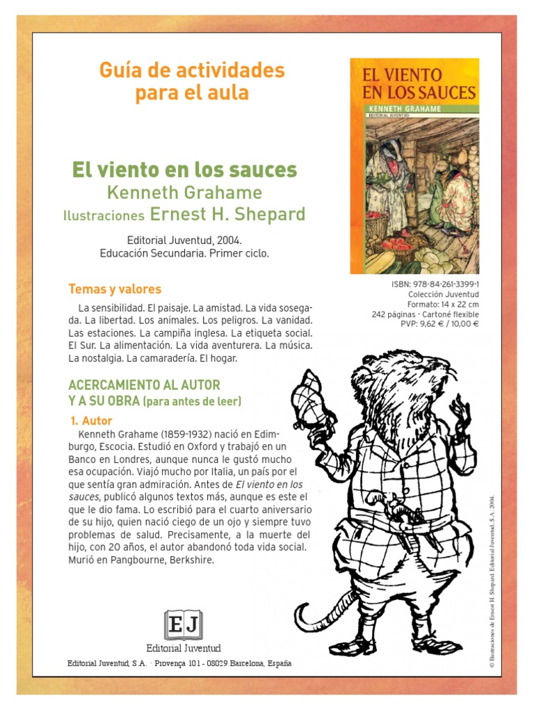 Ficha El Viento en Los Sauces | PDF | El viento en los sauces | Etiqueta