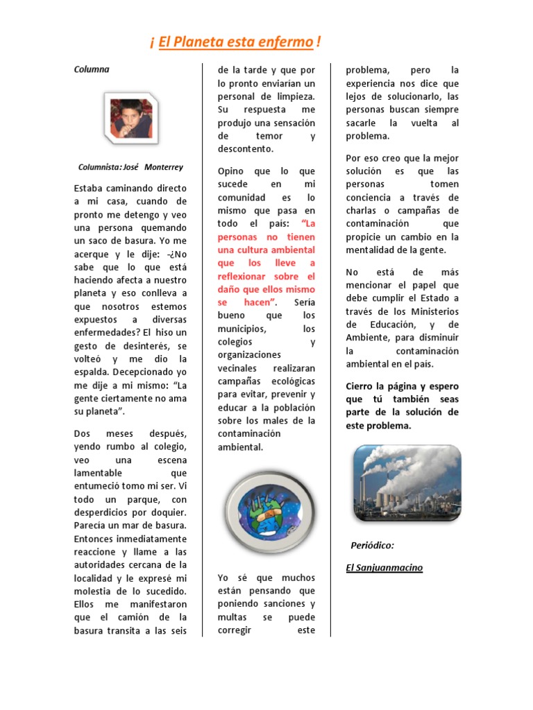 Columna Periodistica Mejorado | PDF