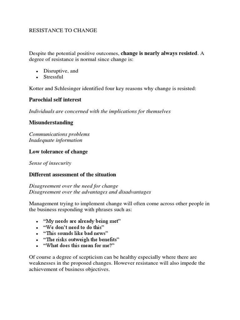 Parochial Self Interest: Individuals Are Concerned With The ...
