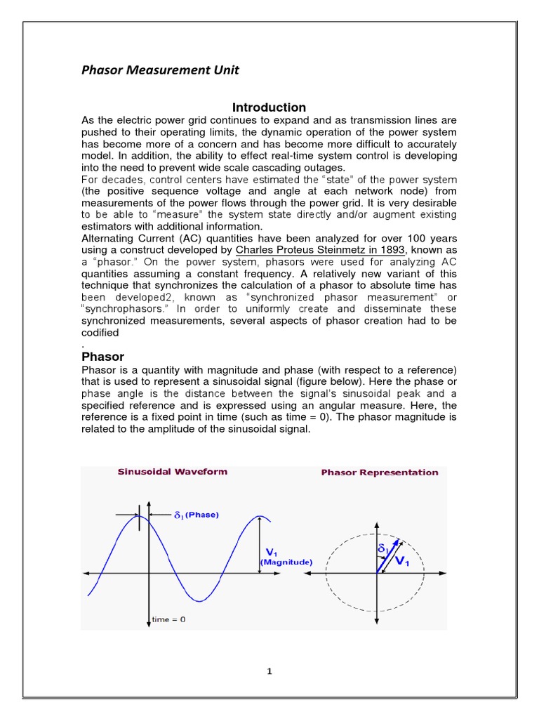 Introduction To Pmu | PDF | Electrical Engineering | Electronics