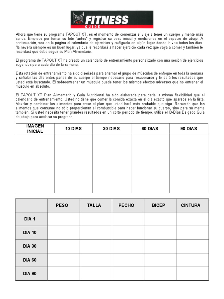 Guia Tapout XT2 | PDF