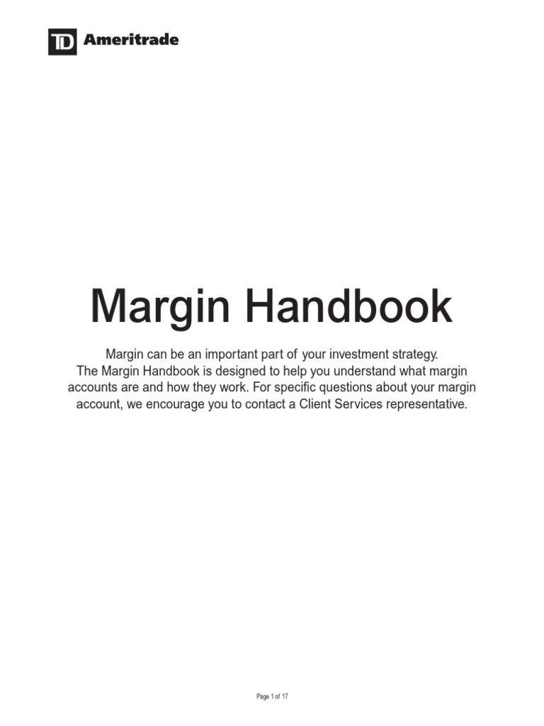 Margin Handbook: Page 1 of 17 | PDF
