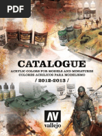 Vallejo Model Color Chart | PDF | Grey | Green