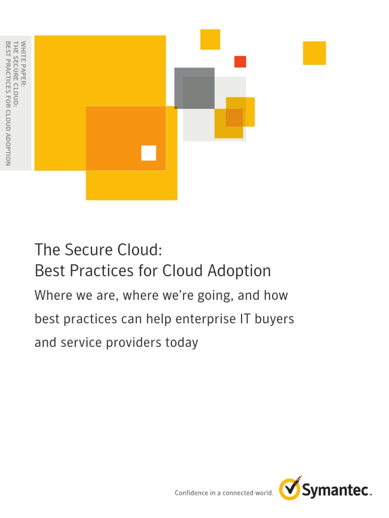 The Secure Cloud: Best Practices For Cloud Adoption | PDF | Cloud ...