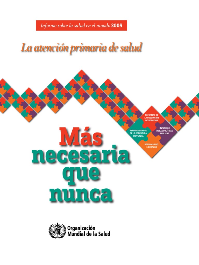 Informe OMS Sobre La Salud en El Mundo | PDF | Sistema de salud | Pobreza