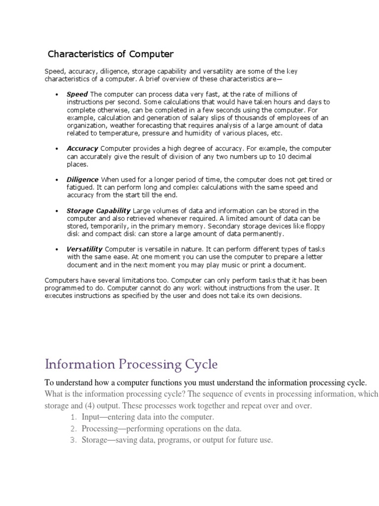 Computer Assignment | PDF | Input/Output | Computer Data Storage