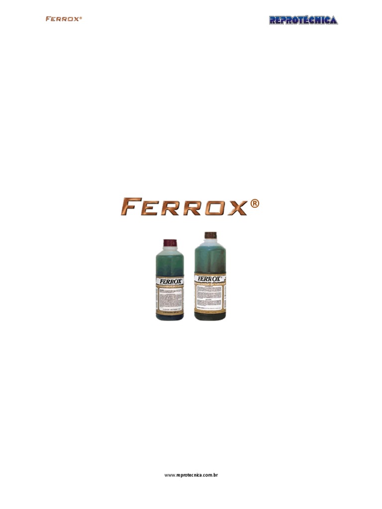 Sobre o Ferrox | PDF | Substancias químicas | Química