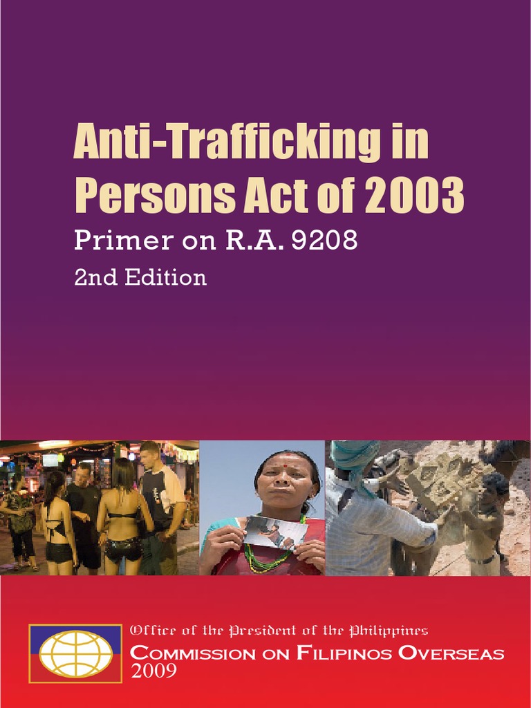 9208 Primer 2nd Ed Anti-Trafficking in Persons Act of 2003 Commission ...