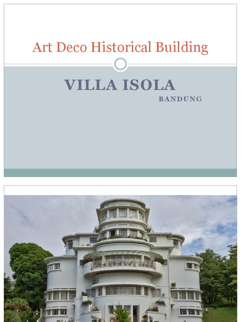 Art Deco Historical Building | PDF | Architectural Design | Architecture