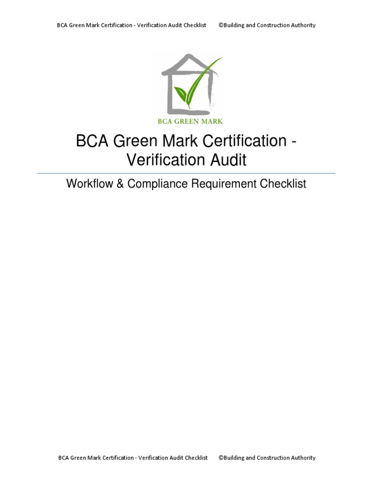 Verification Audit Checklist | Verification And Validation | Audit