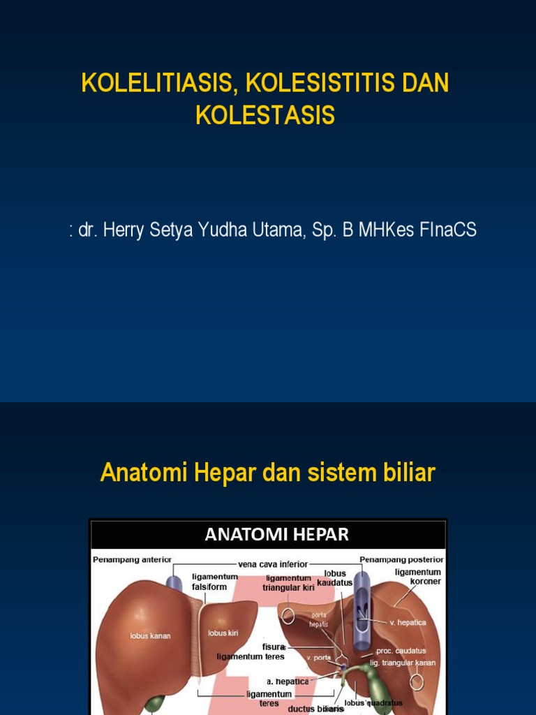 Kolesistitis Dan Kolelitiasis | PDF