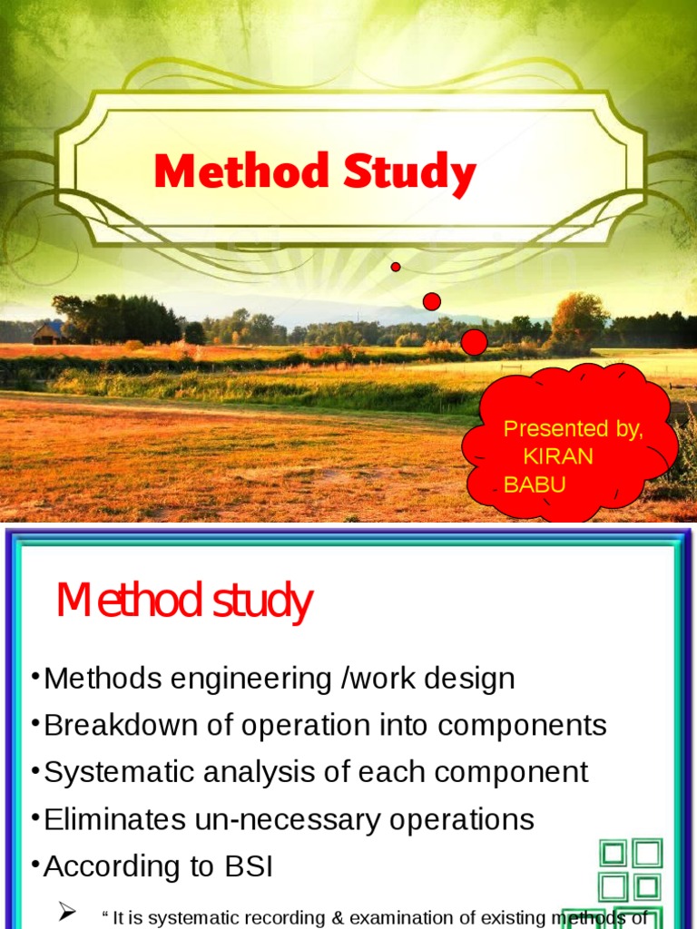 Methodstudy Operations Management | PDF | Breads | Business