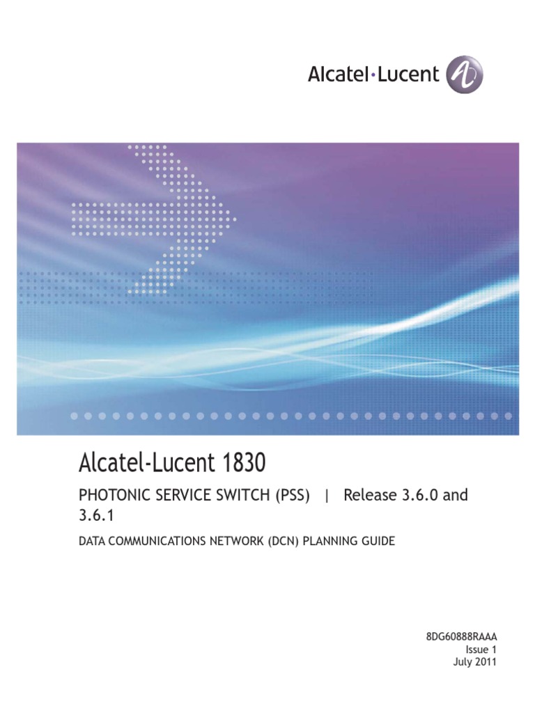 Data Communications Network (DCN) Planning Guide | PDF | Computer ...