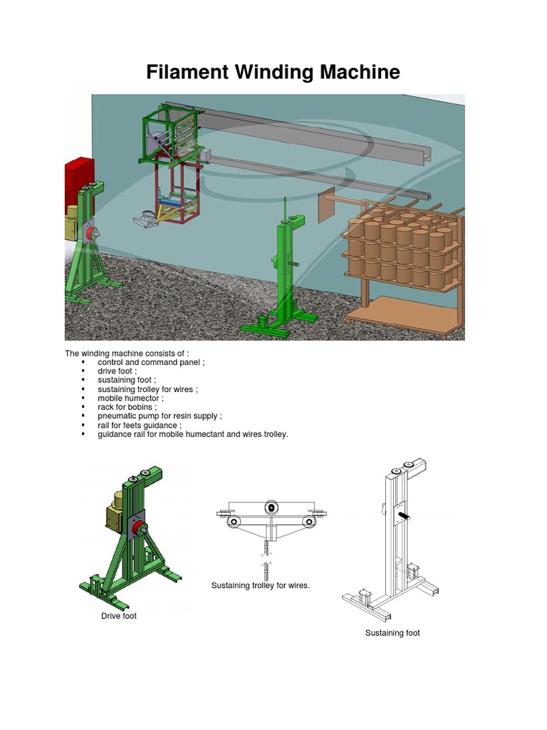 Filament Winding Machine Guide | PDF