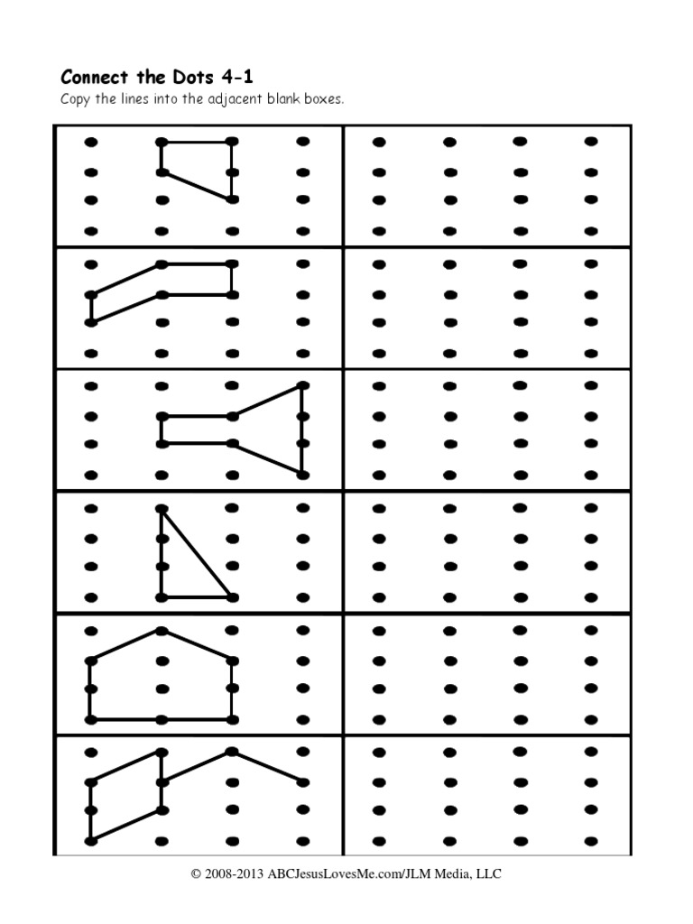Connect 4 Dots with 4 Lines Guide | PDF