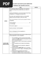 Emcee Script For Singing Competition | PDF