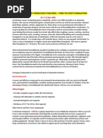 OT Fumigation Guidelines | PDF | Formaldehyde | Surgery