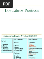 Bosquejo de Libros Poeticos | PDF | Salmos | Libro de proverbios