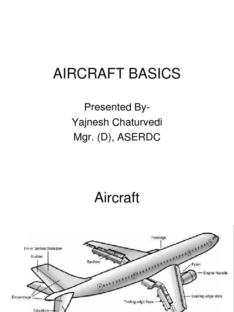 Presentation On Aircraft Basics | PDF