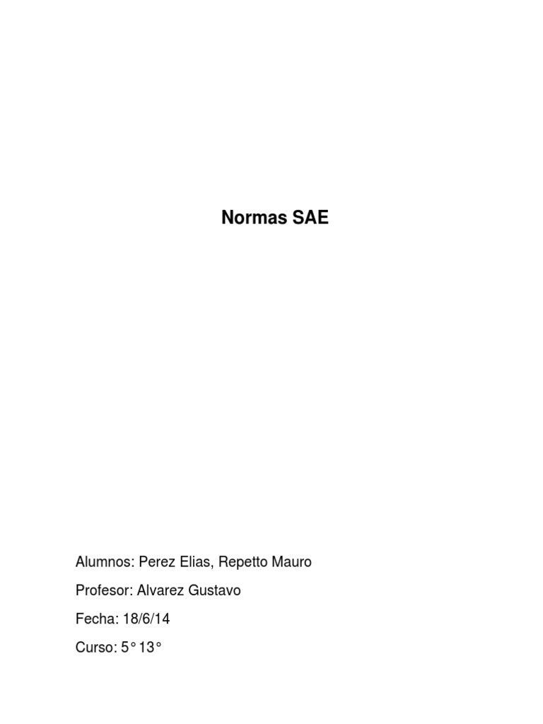 Normas Sae | PDF | Lubricante | Petróleo