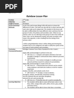 Detailed Lesson Plan Primary Colors Semis | PDF | Color | Red