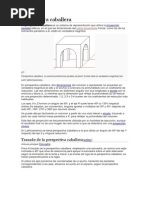 La Perspectiva Trimétrica Es Una Proyección Axonométrica | PDF