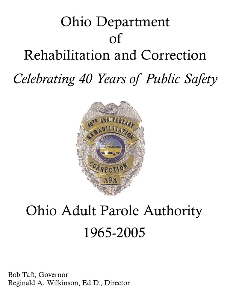 Ohio Parole Authority History and Mission | PDF | Probation | Probation ...