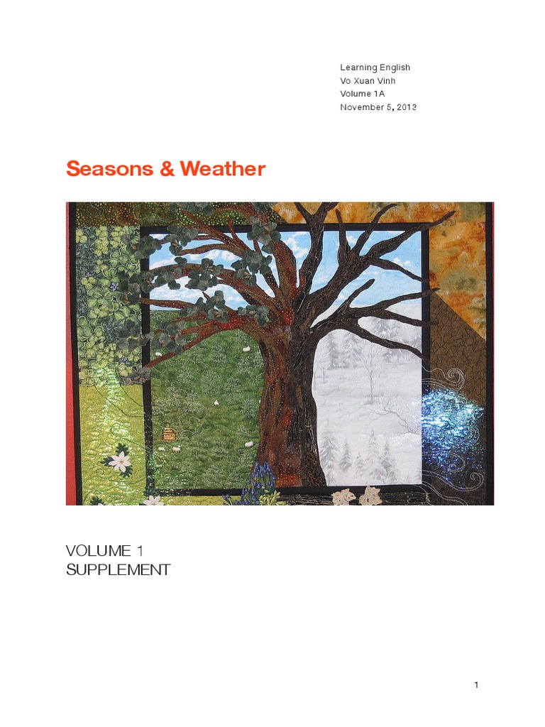 Volume 1A - Update | PDF | Autumn | Fahrenheit