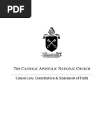 Church Constitution Sample | PDF | Baptists | Christian Church