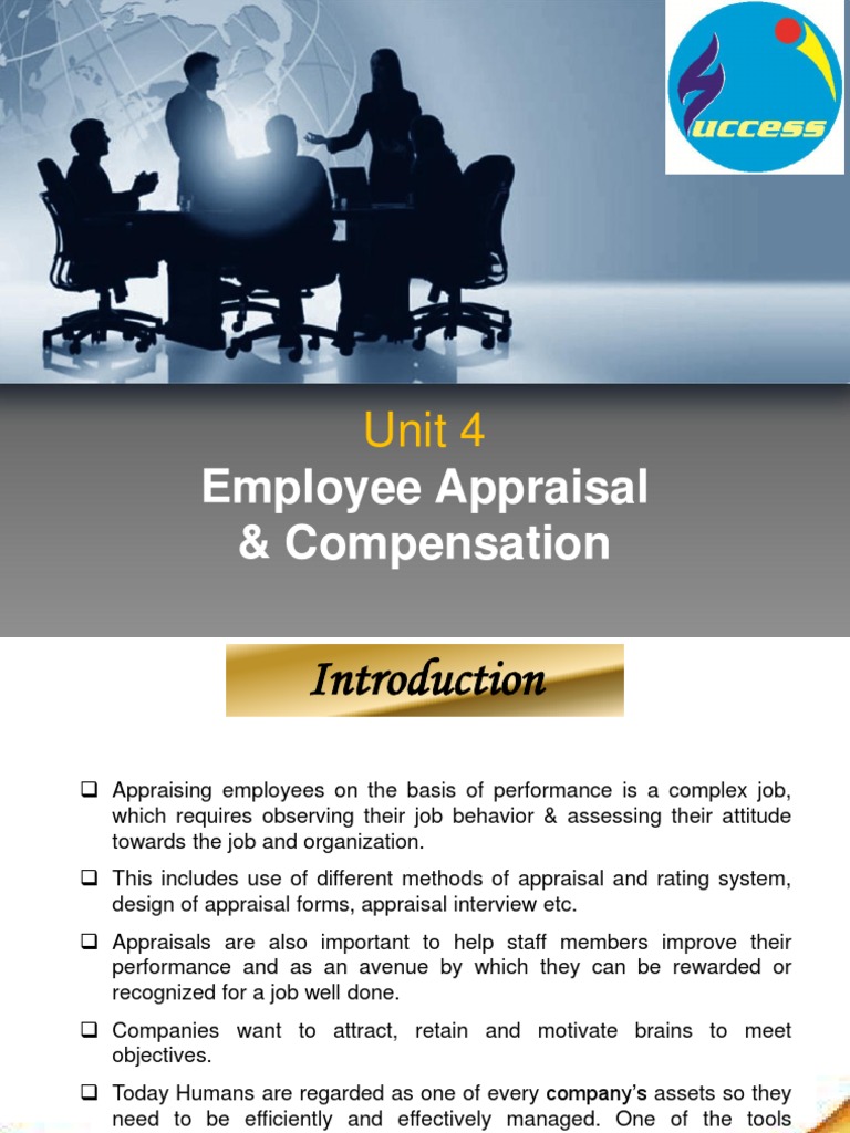 Employee Appraisal & Compensation: Unit 4 | PDF | Performance Appraisal ...