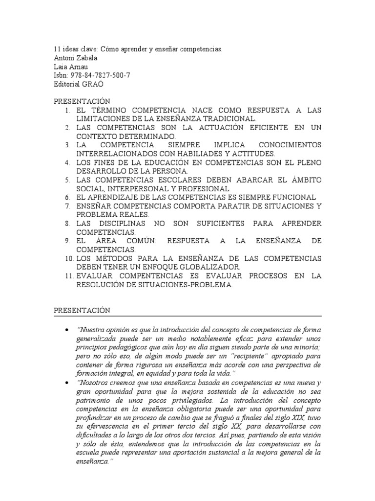 11 Ideas Clave | PDF