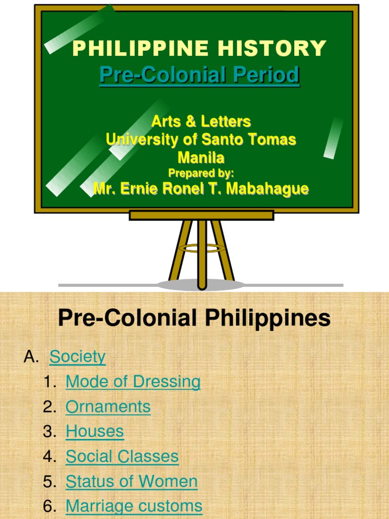 Pre Colonial Period | PDF | Languages