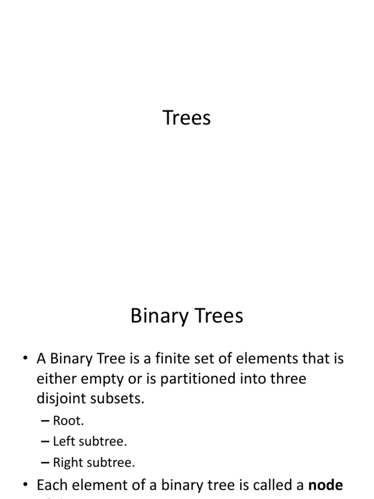 Trees | Theoretical Computer Science | Algorithms And Data Structures