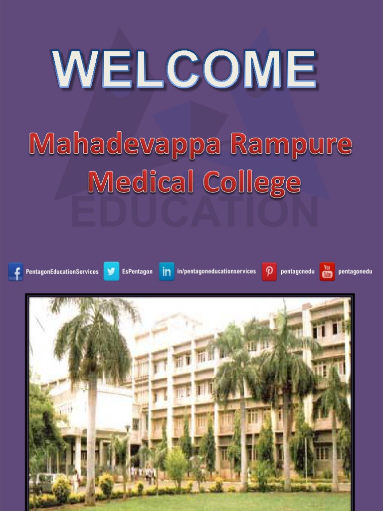 Mahadevappa Rampure Medical College | PDF | Doctor Of Medicine ...