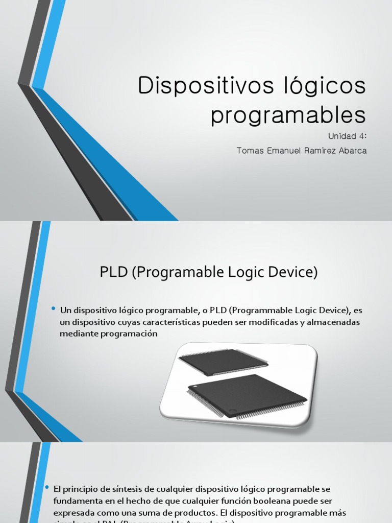 1.dispositivos Lógicos Programables | PDF | Diseño electronico ...