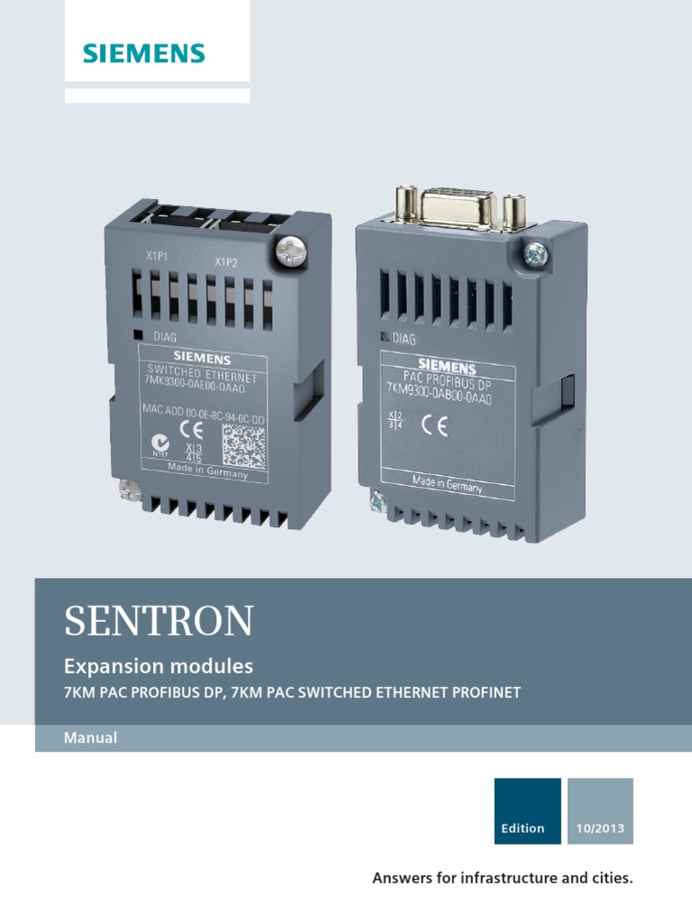 Manual Module Pac Profibus Dp-Switched Ethernet 06 En-Us | PDF ...