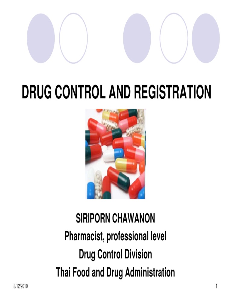 Drug Registration Thailand | PDF | Food And Drug Administration ...