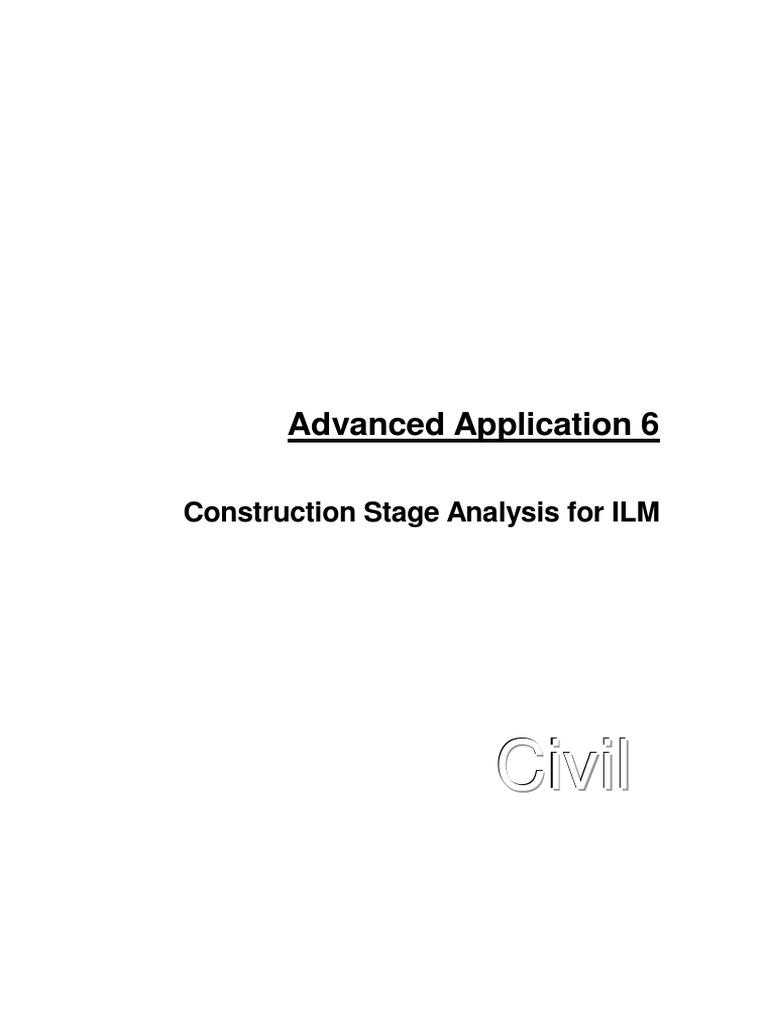 Construction Stage Analysis For ILM | PDF | Prestressed Concrete ...