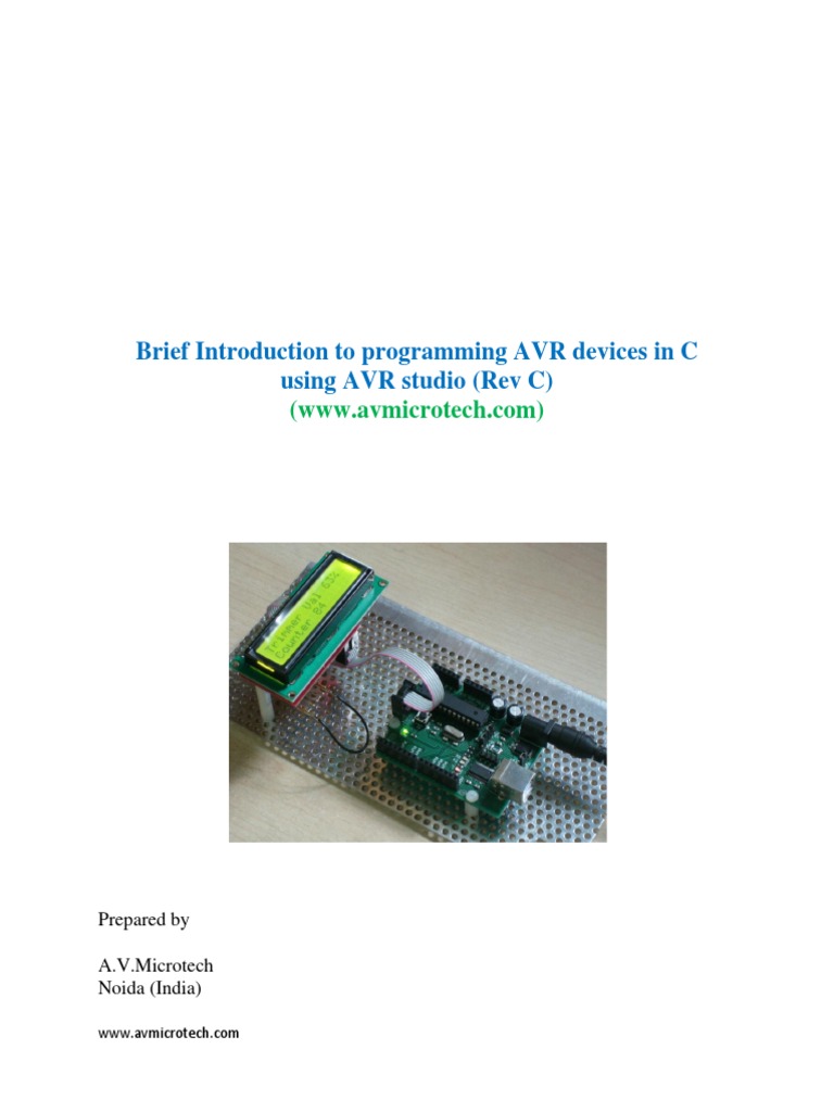AVRStudio C Programming With Arduino RevC | PDF | Arduino | Booting