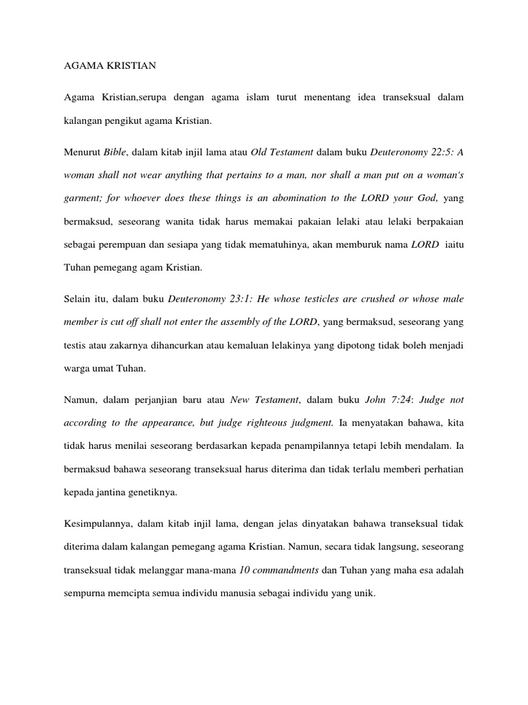 Agama Kristian | PDF