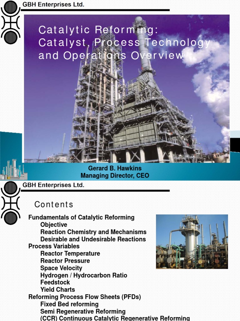 Catalytic Reforming Technology | PDF | Chemical Reactor | Procedural ...