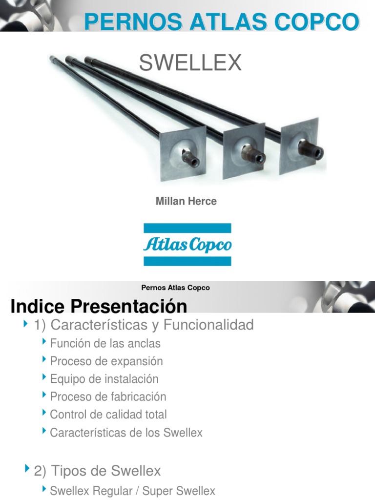 Pernos Swellex - Python | PDF | Perforar | Science