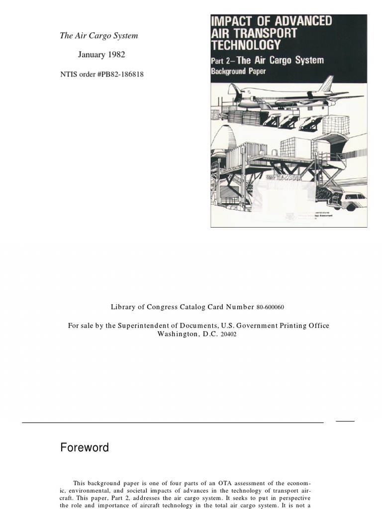 The Air Cargo System | PDF | Cargo | Airlines