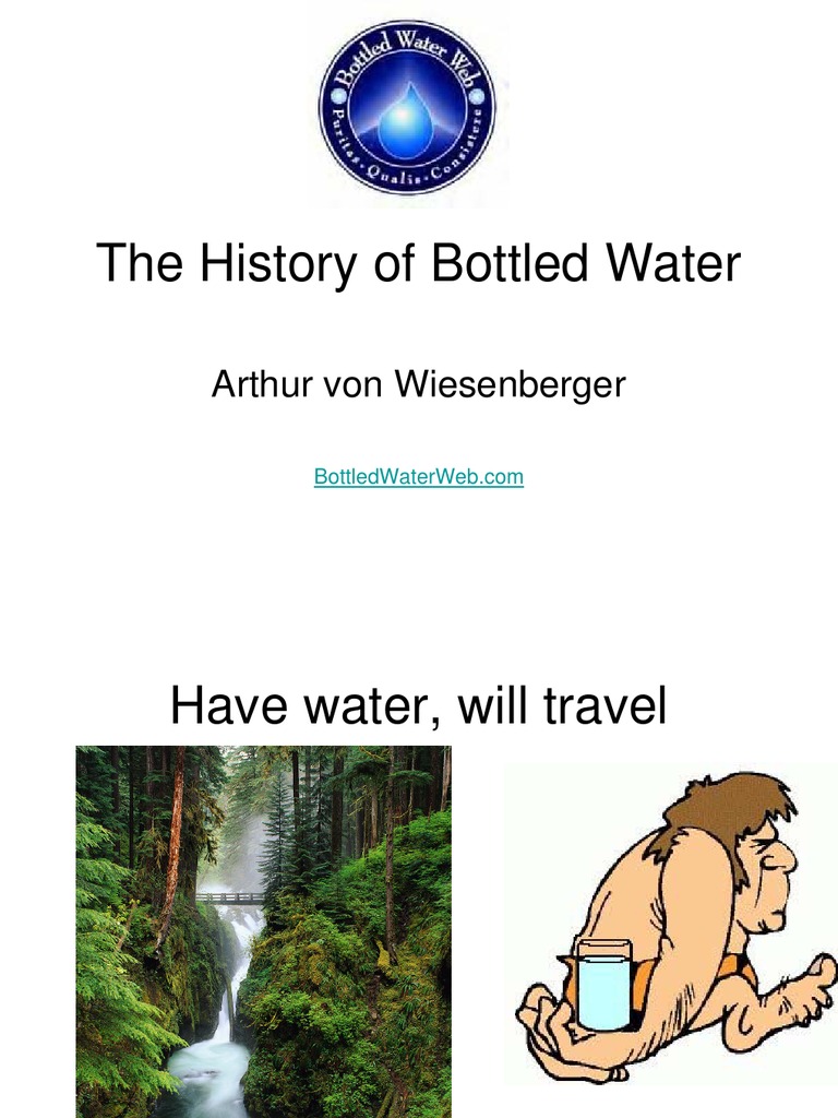 History of Bottled Water Invention | PDF