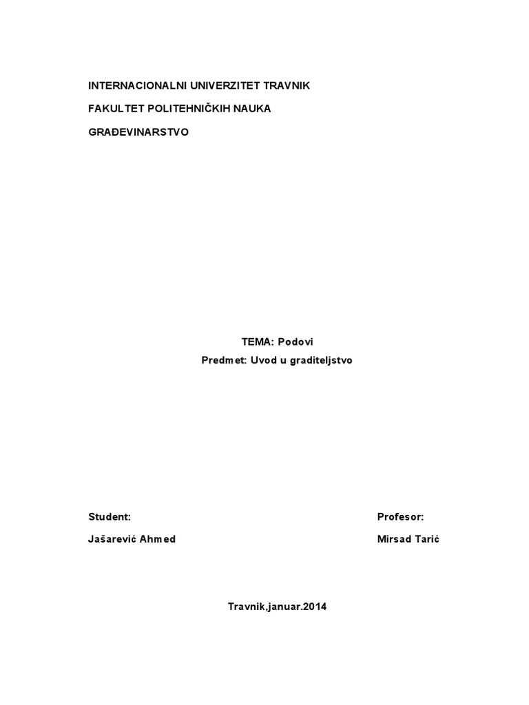 Seminarski Rad | PDF