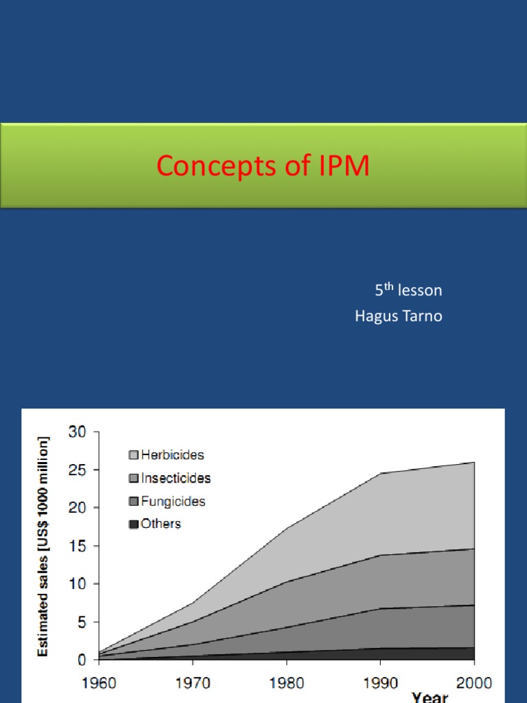 Concepts of IPM: 5 Lesson Hagus Tarno | PDF | Pest Control | Pesticide